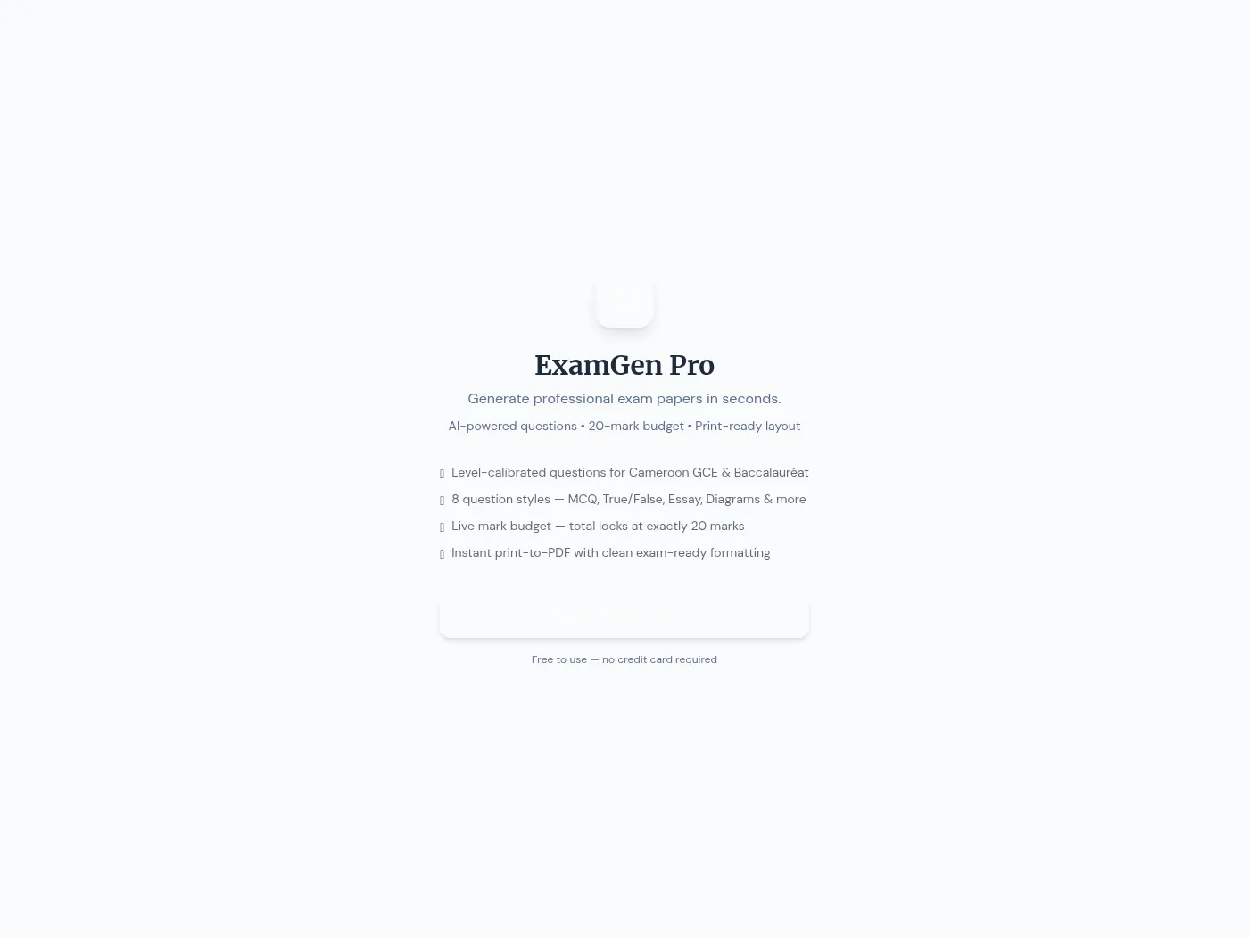 ExamGen Pro