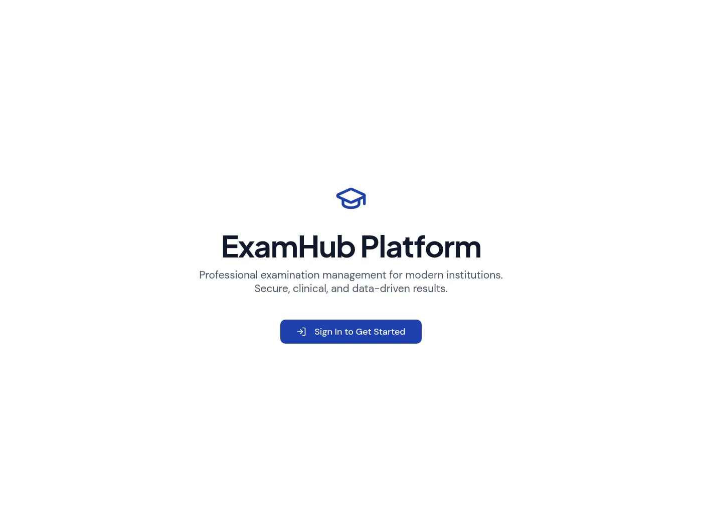 ExamHub Platform