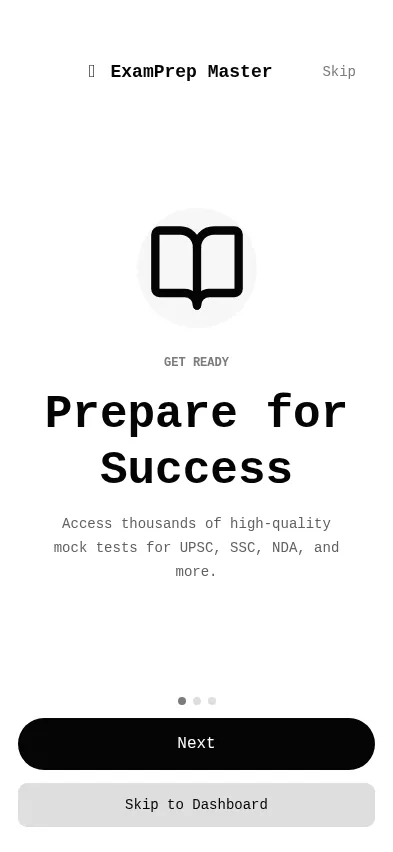 ExamPrep Master App