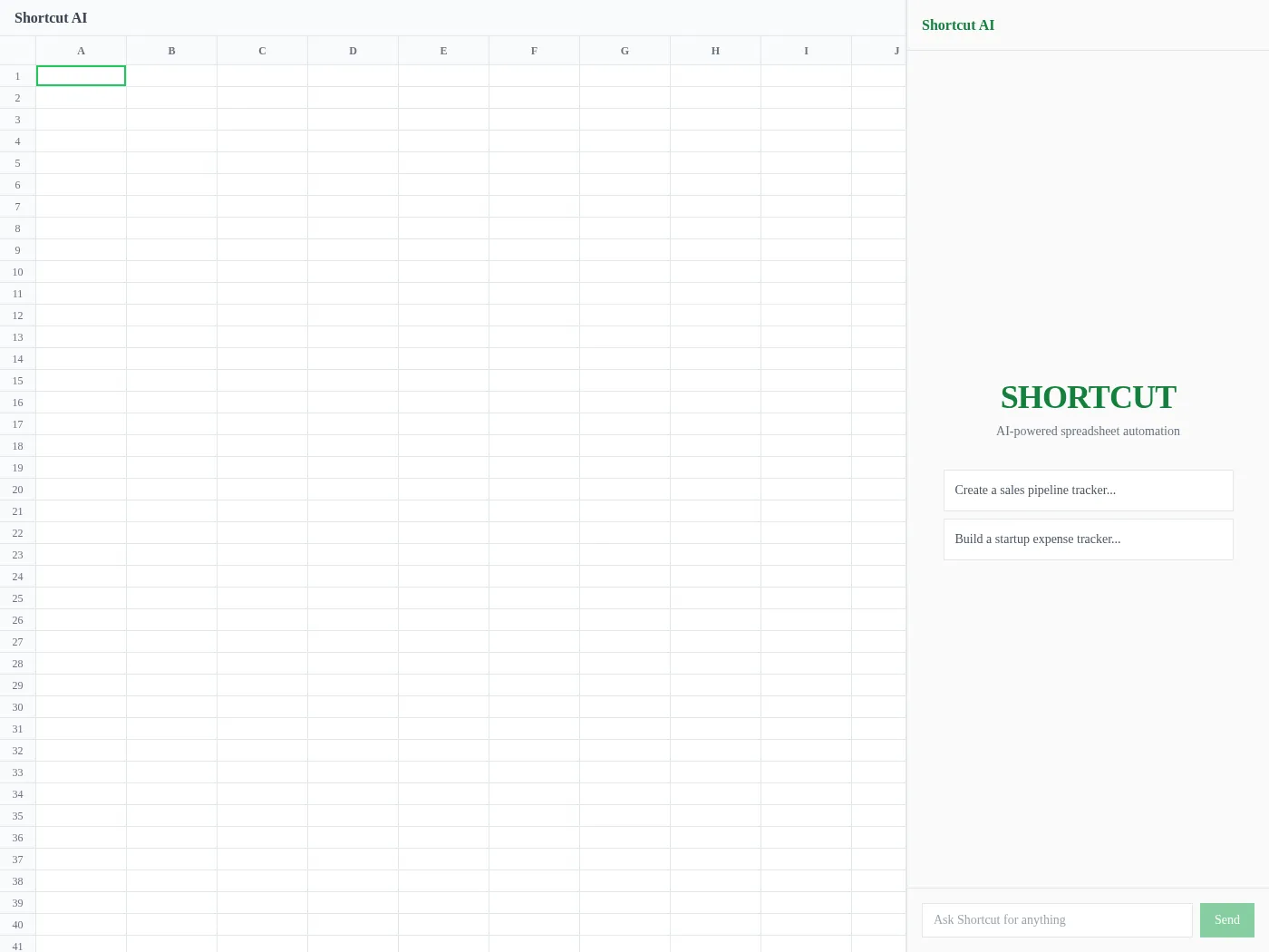 Excel AI Sheet Clone