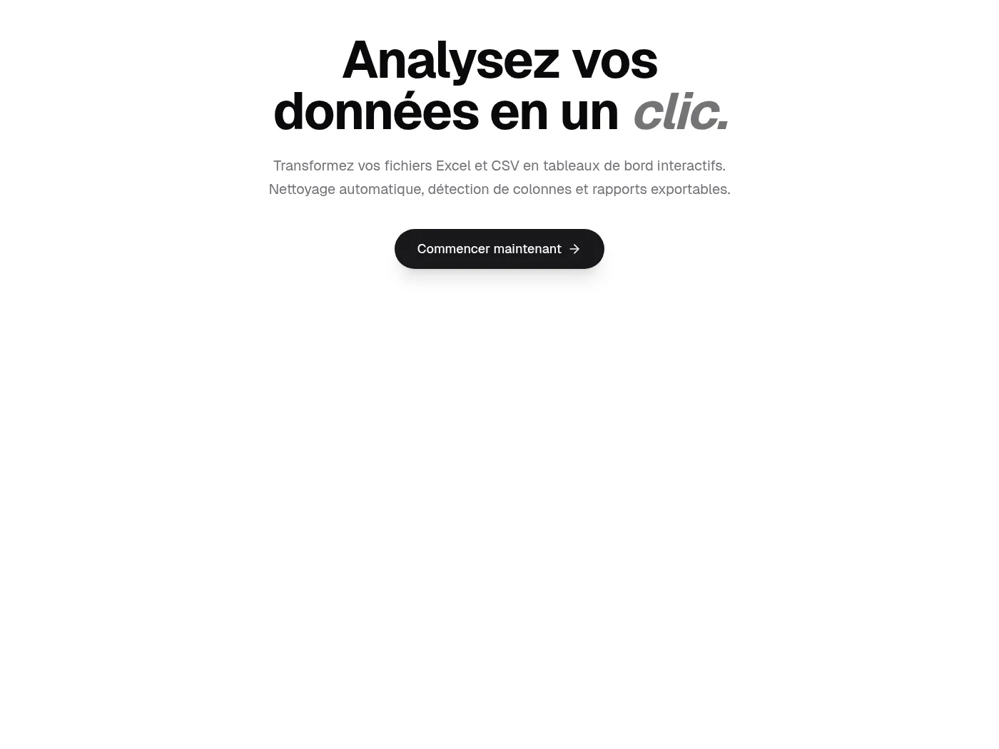 Excel Analyzer Dashboard