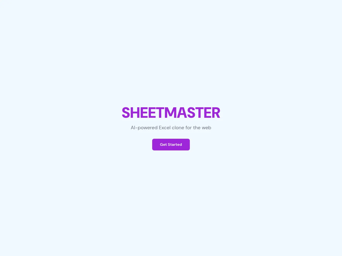 SheetMaster