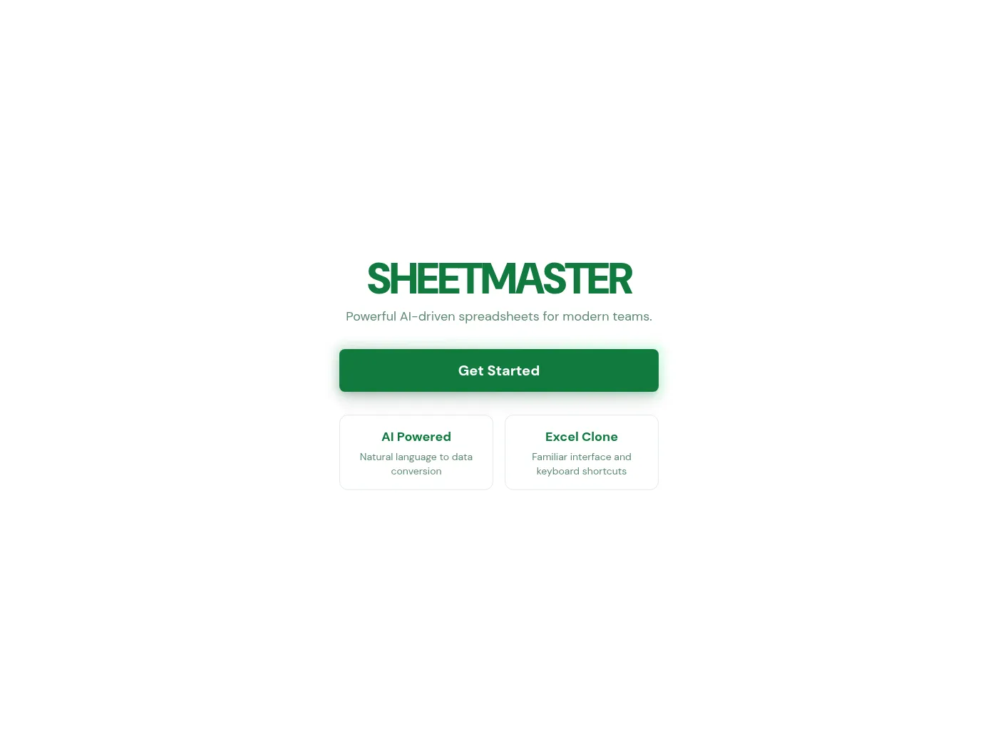 SheetMaster