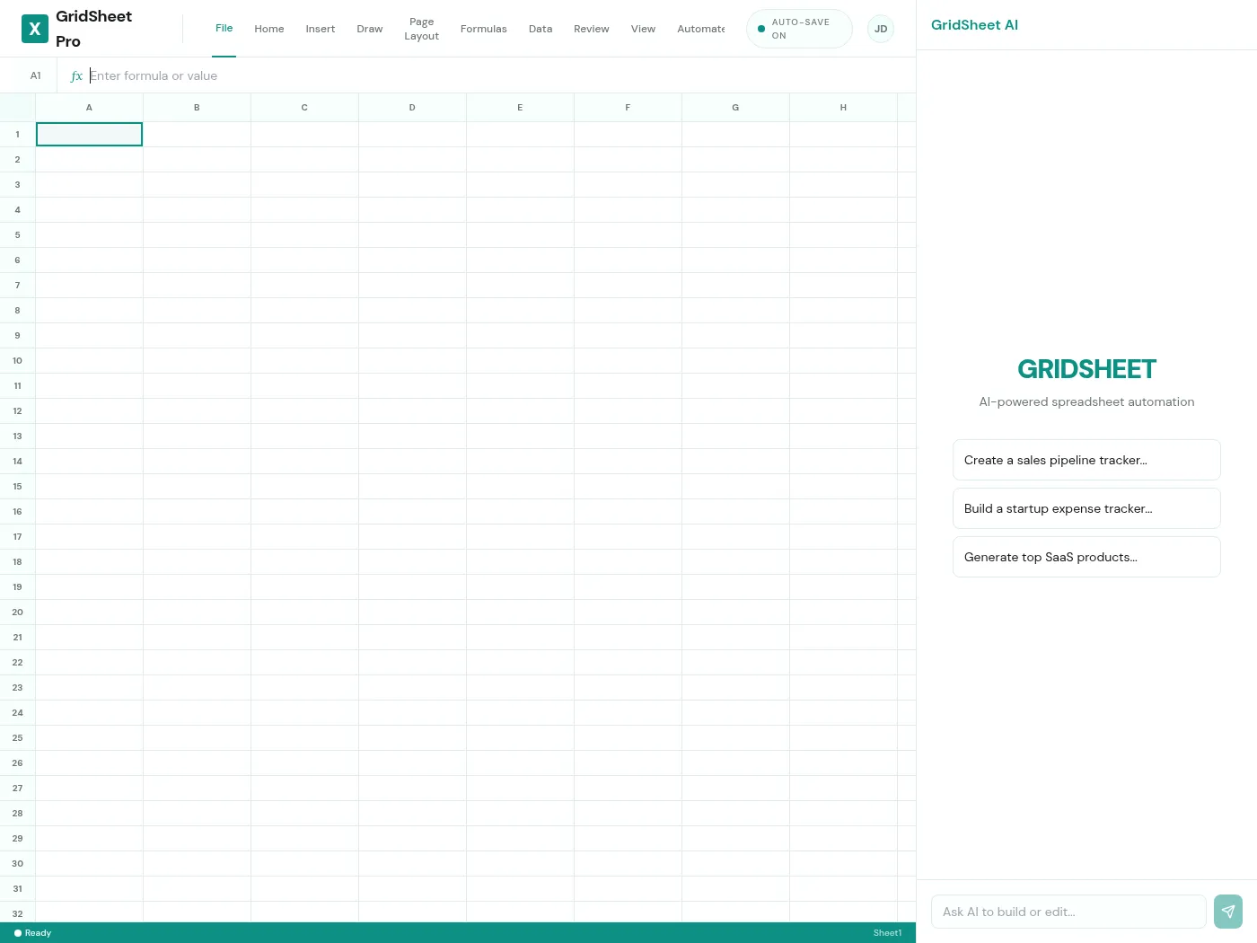 GridSheet Pro