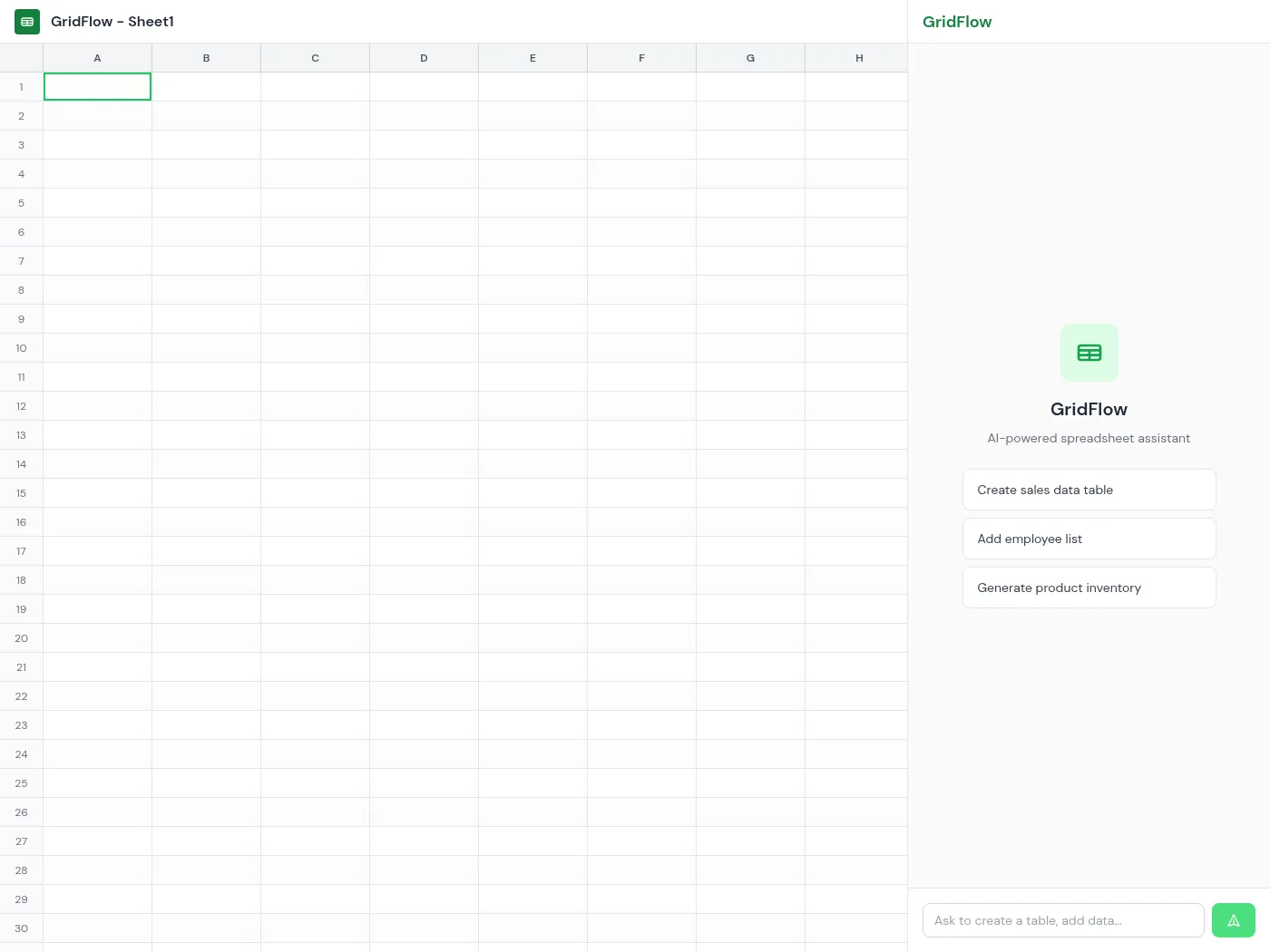Excel Clone