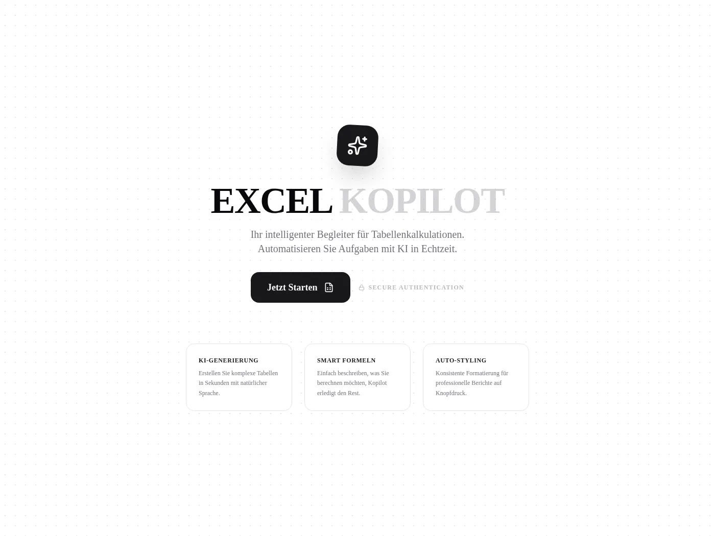 Excel Kopilot Assistant