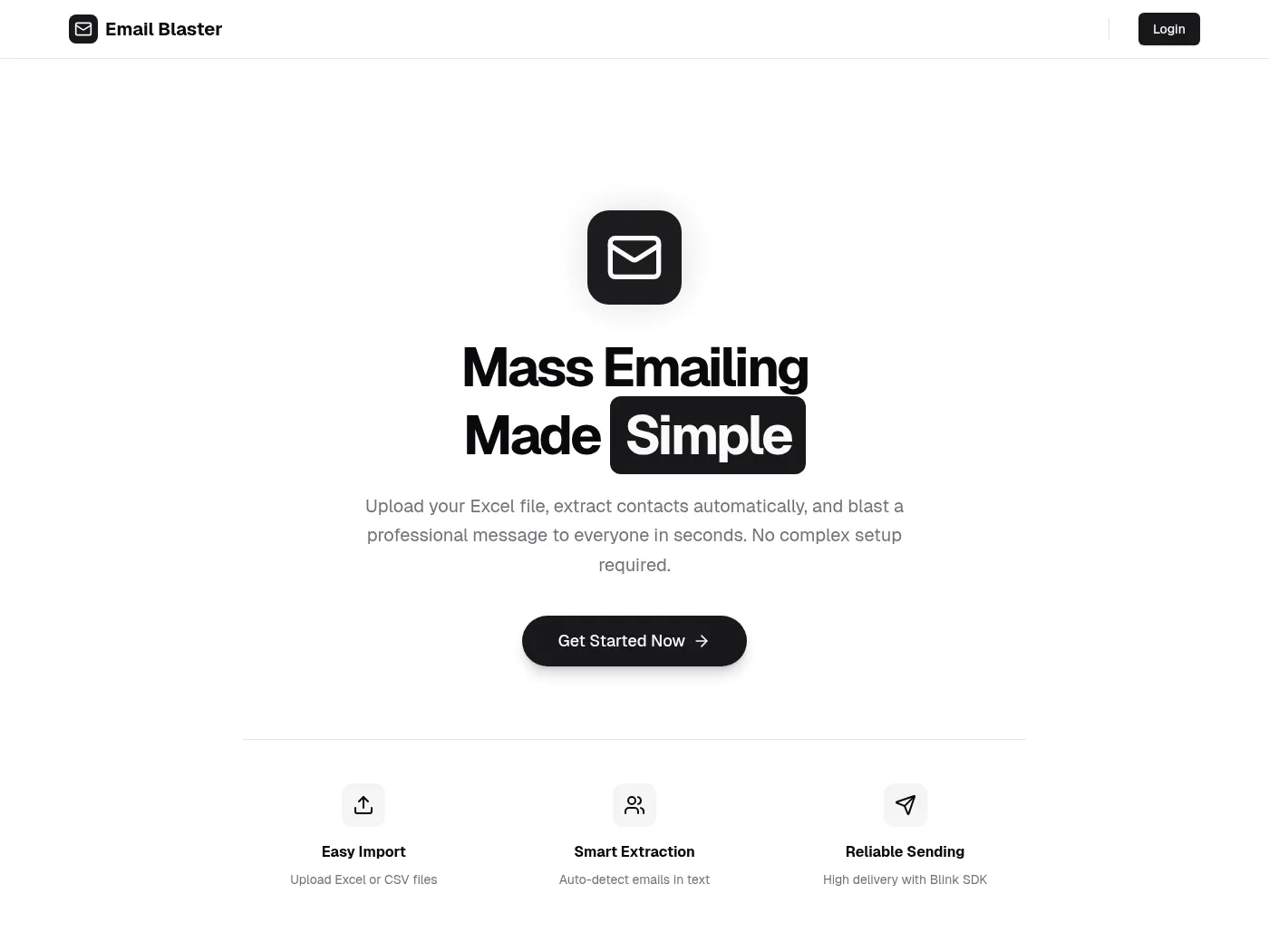 Excel Email Blaster