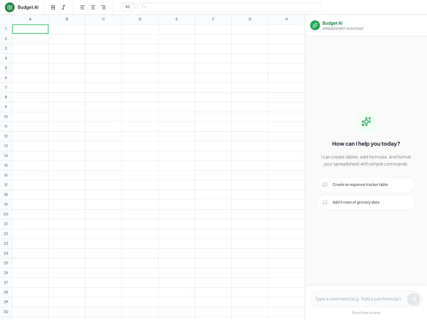 Excel Expense Tracker