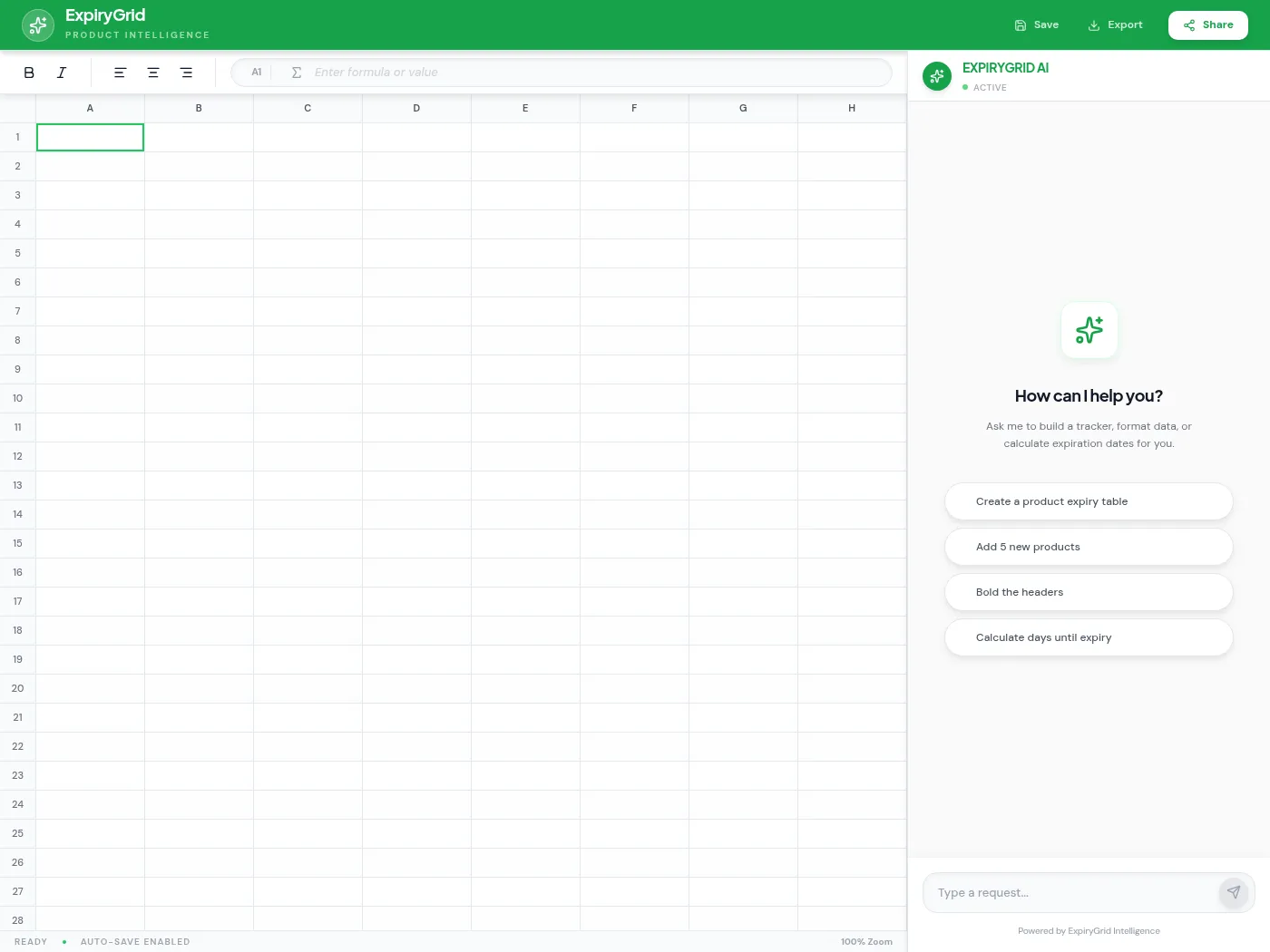 Excel Expiry Tracker
