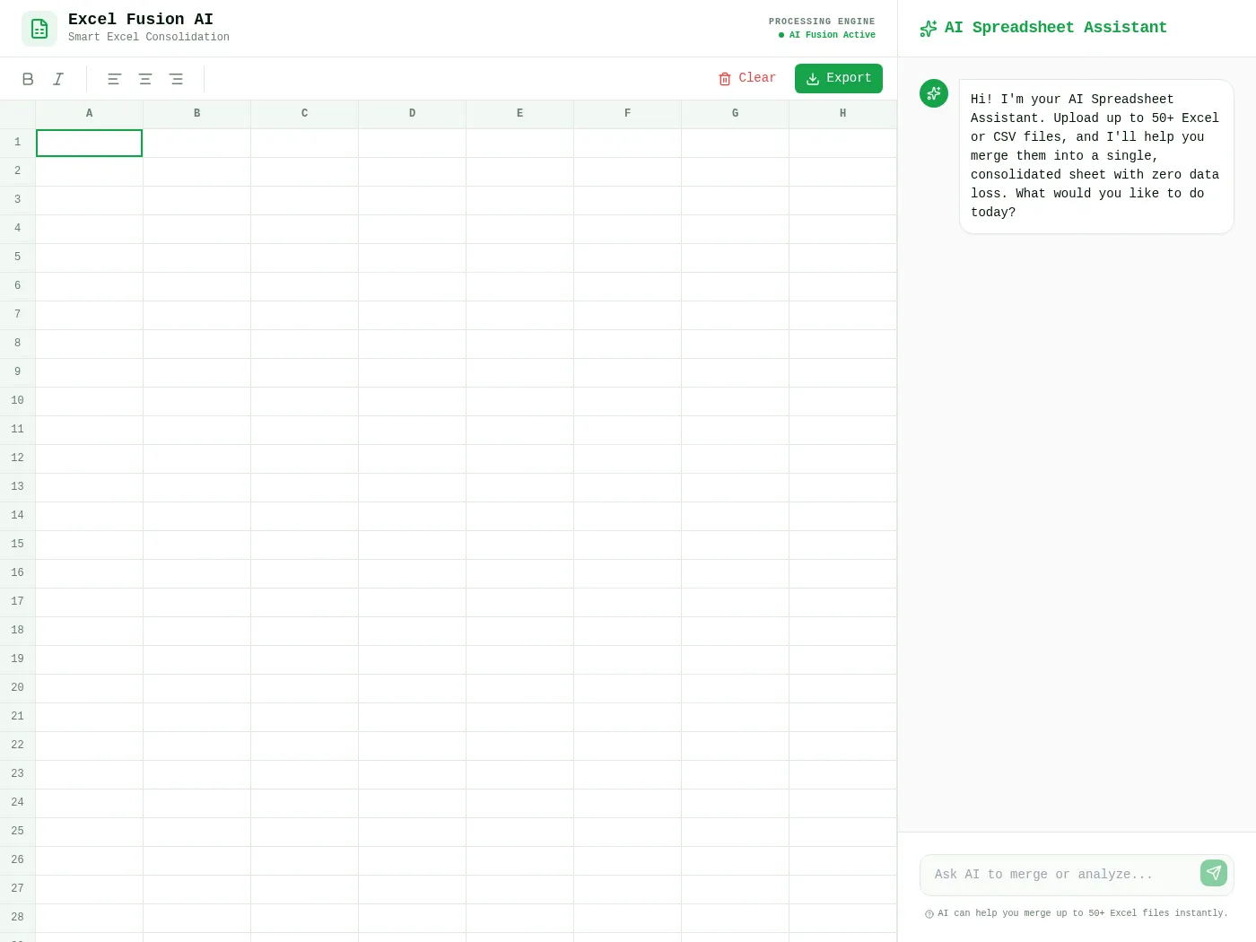 Excel Fusion AI