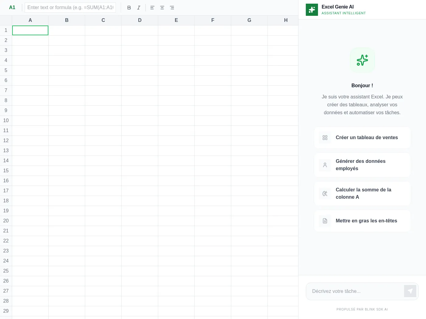Excel Genie AI