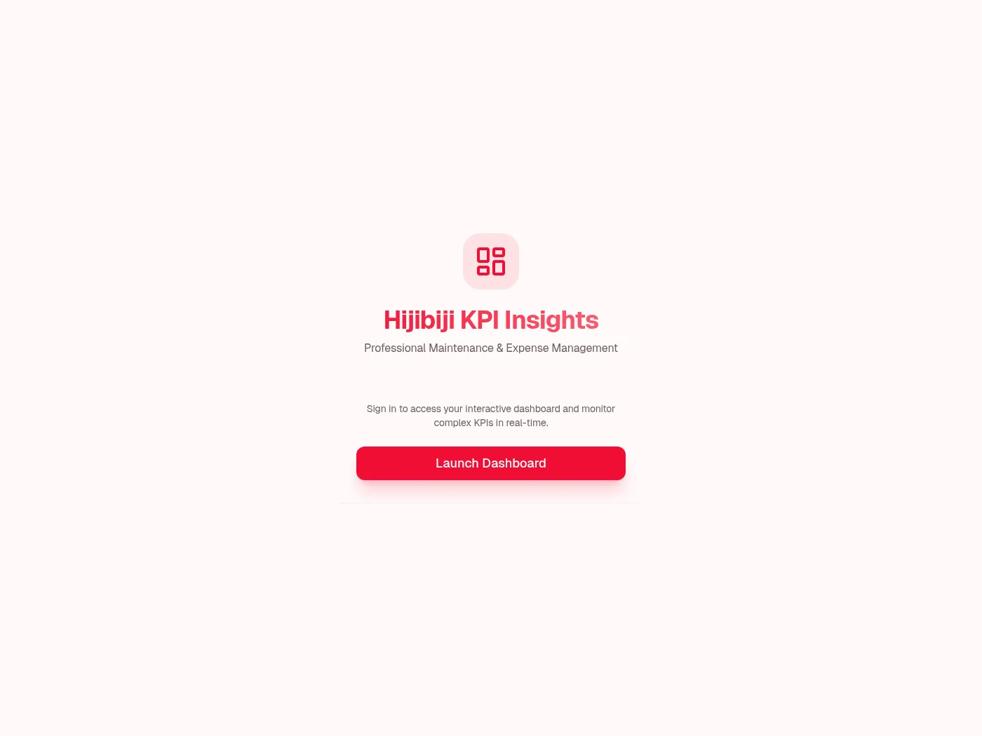 KPI Insights Dashboard