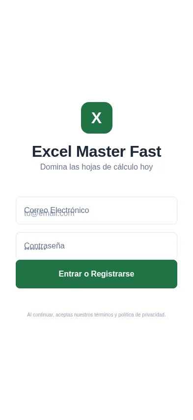 Excel Master Fast