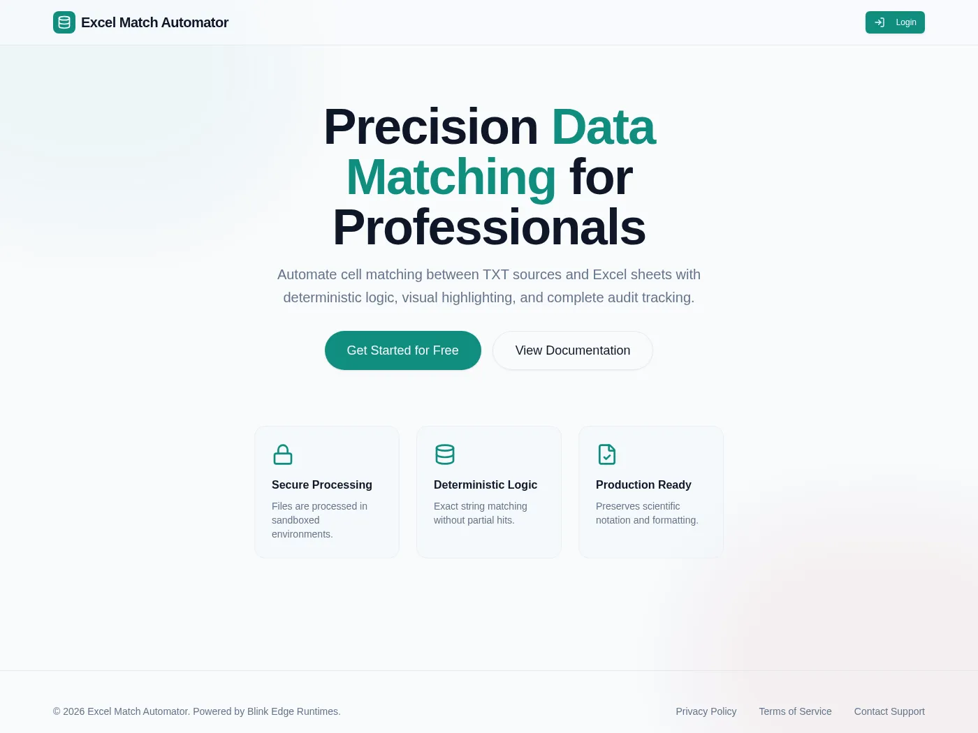 Excel Match Automator
