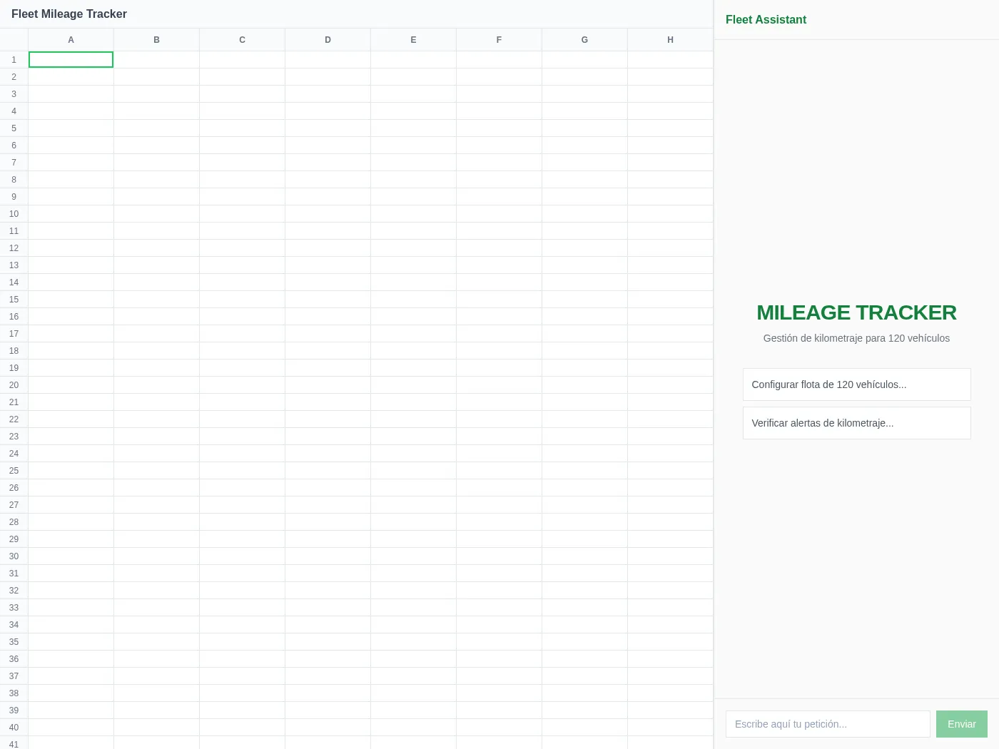 Fleet Mileage Tracker