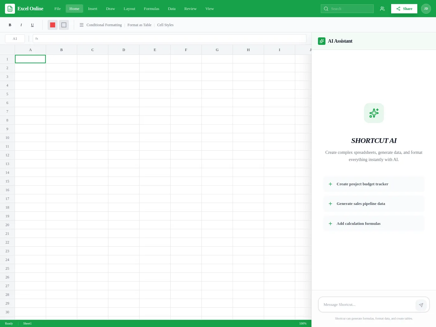 Excel Sheet Clone