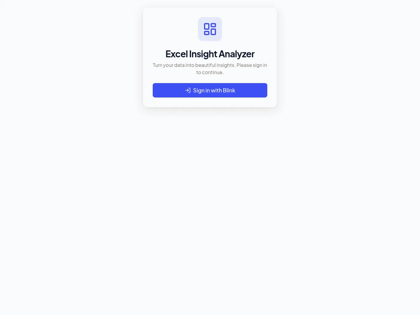 Excel Insight Analyzer