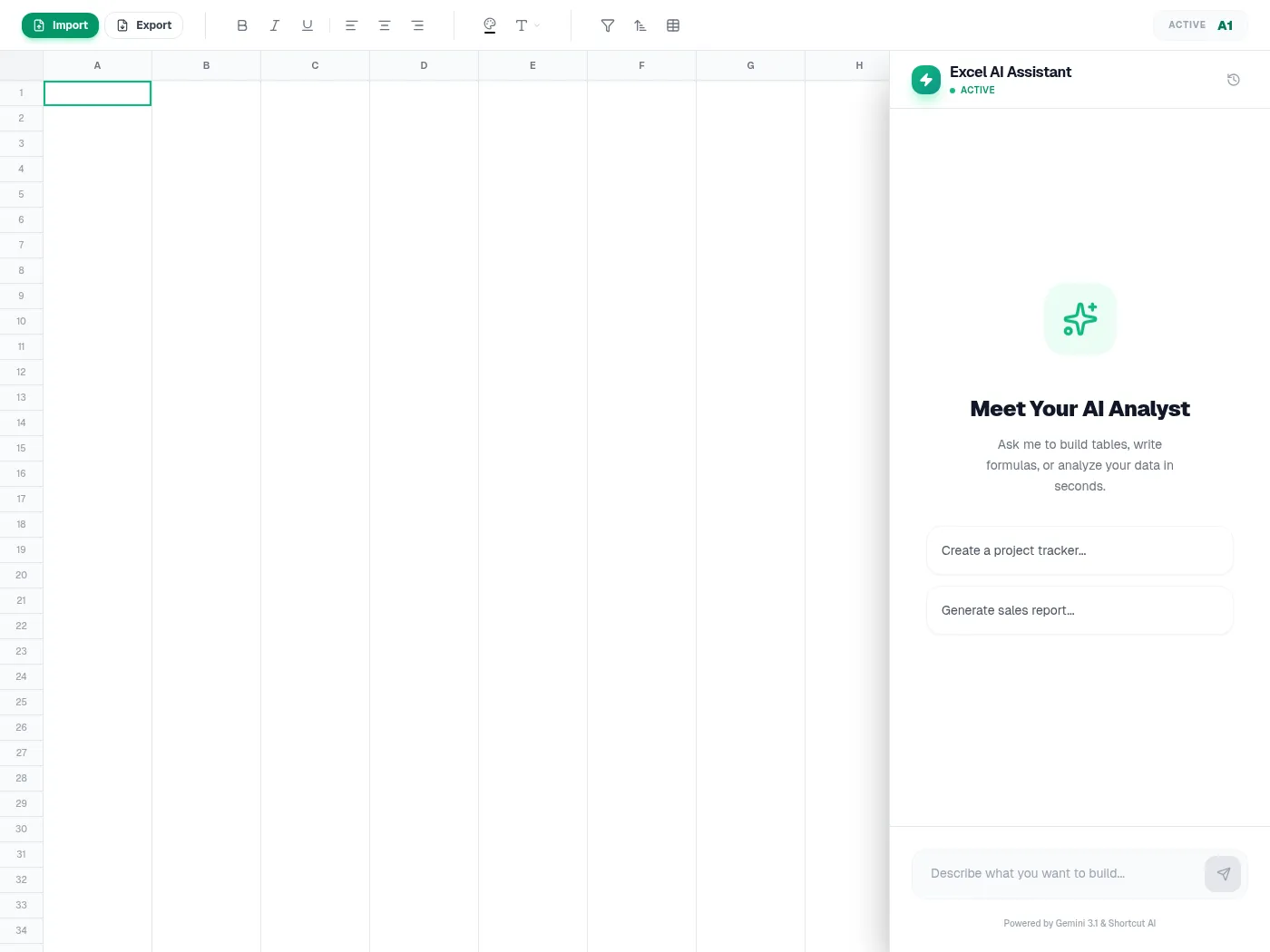 Web Excel Pro
