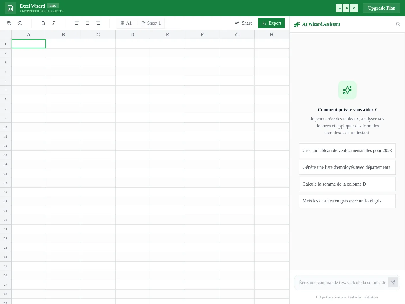 Excel Wizard