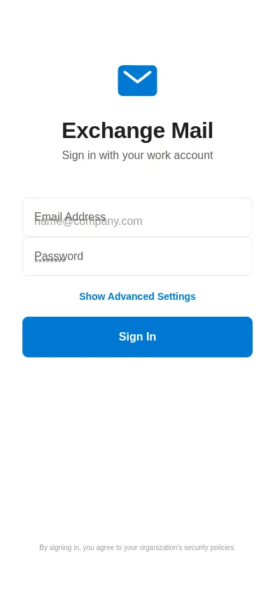 Exchange Mail Mobile