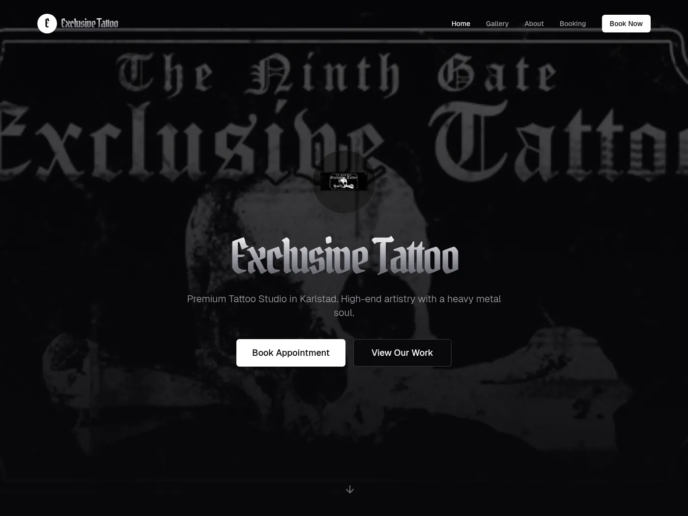Exclusive Ink Studio Site