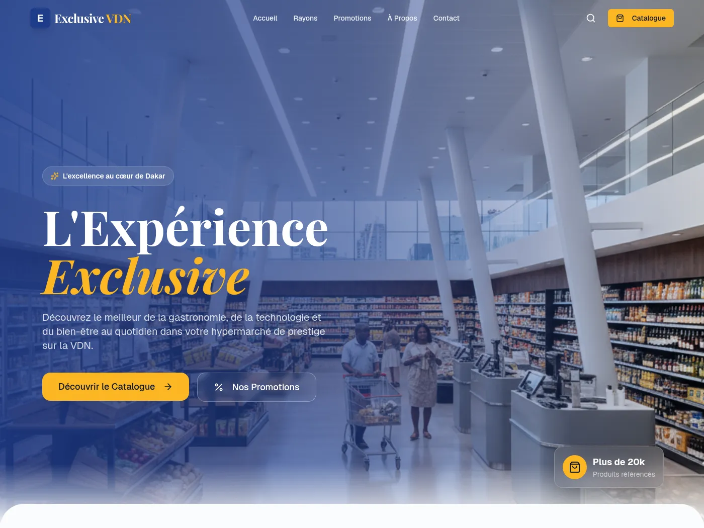 Exclusive VDN Hypermarket Site
