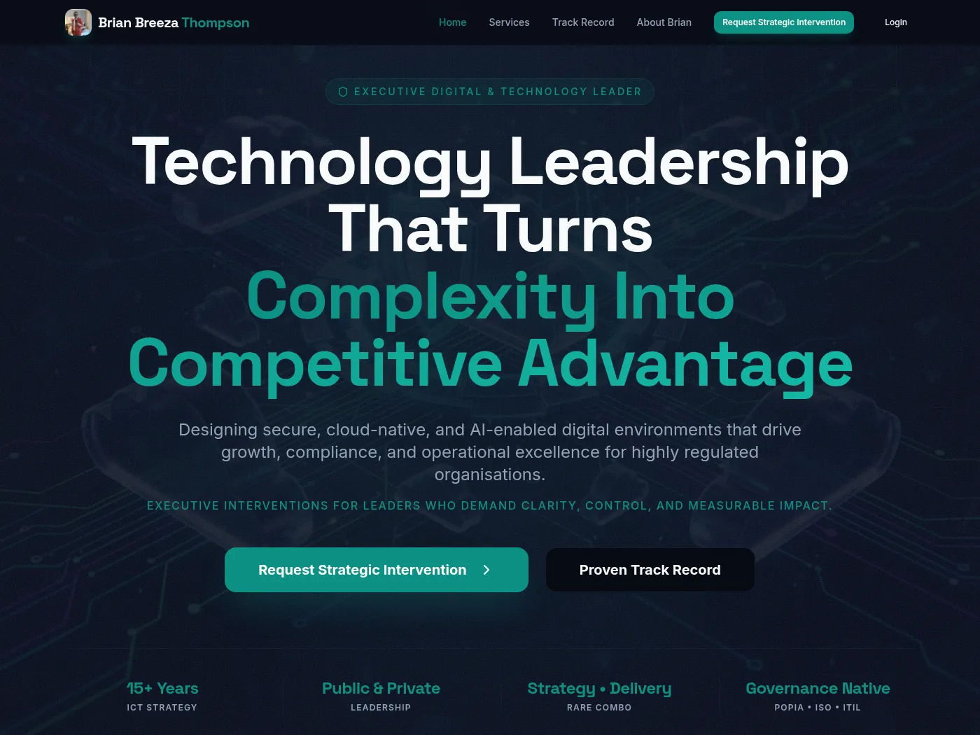 ExecTech Leader Website