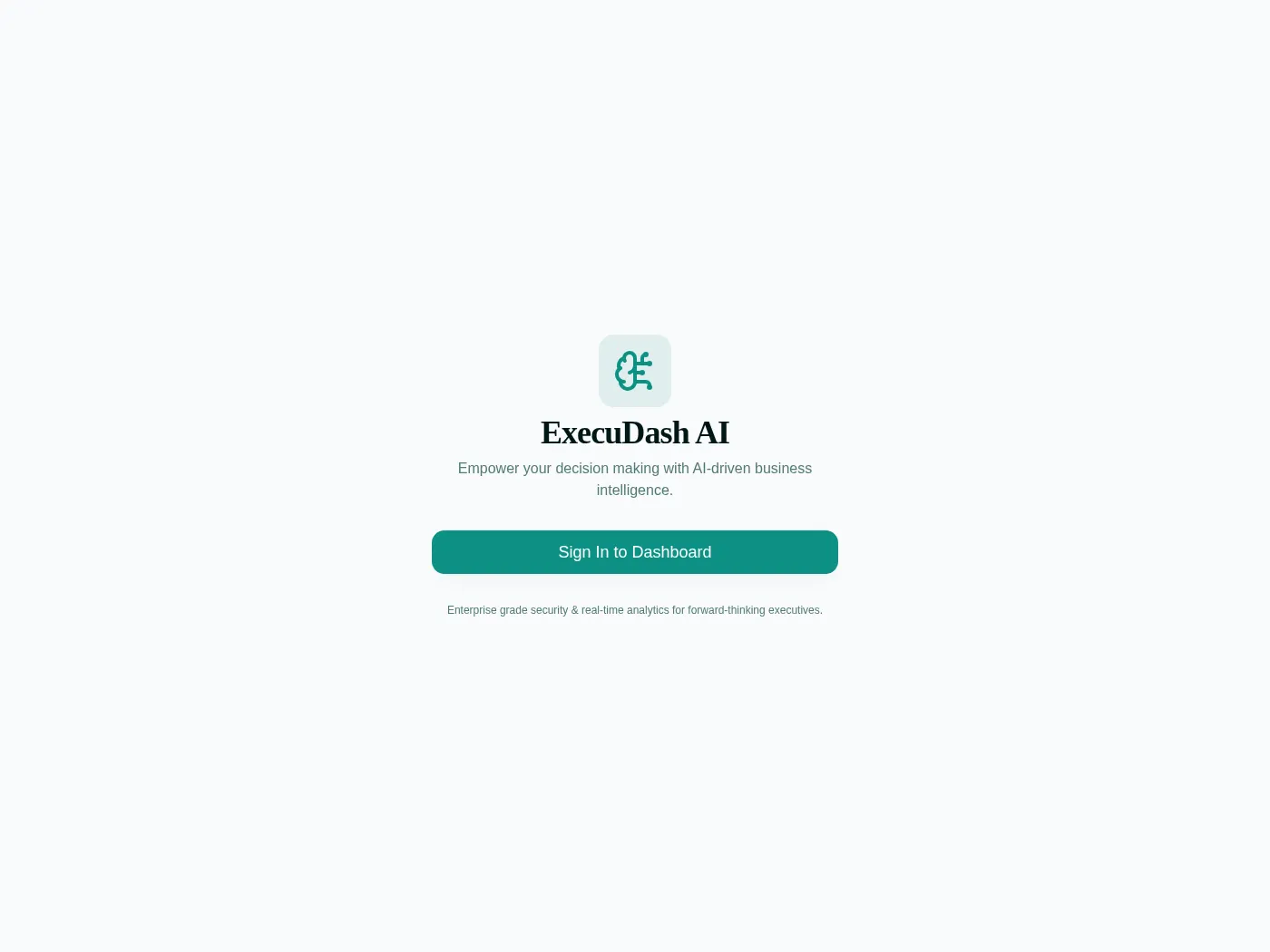ExecuDash AI Platform