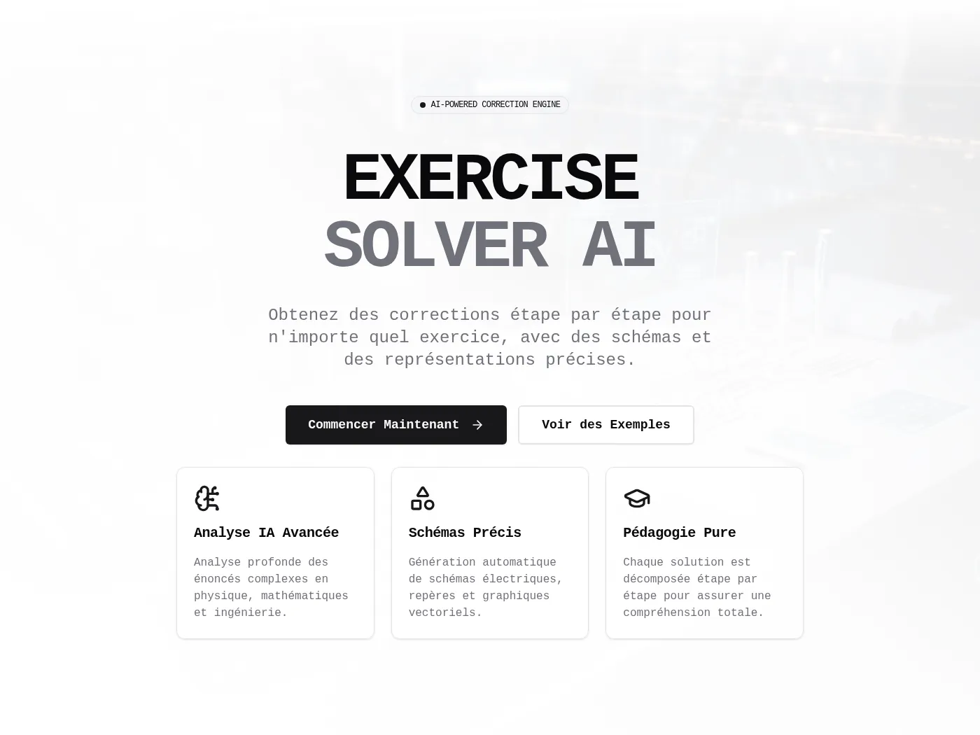 Exercise Solution Generator