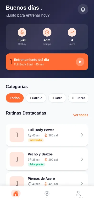 FitRoutine App