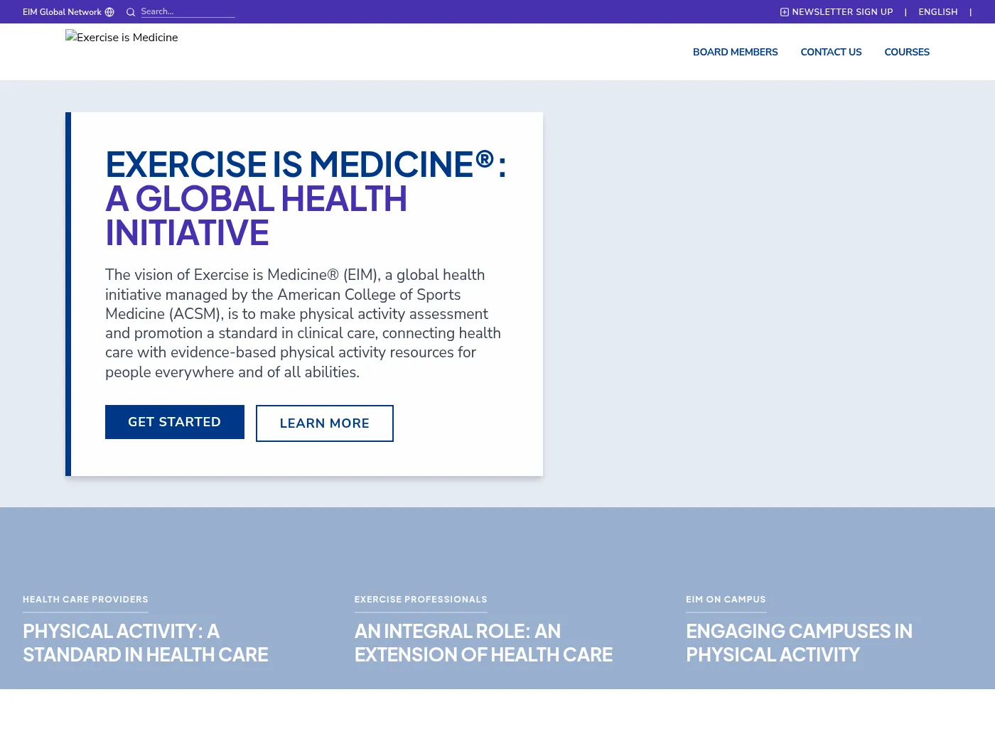 Exercise is Medicine Clone