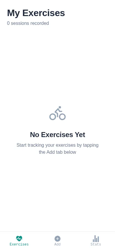Cycle & Exercise Tracker