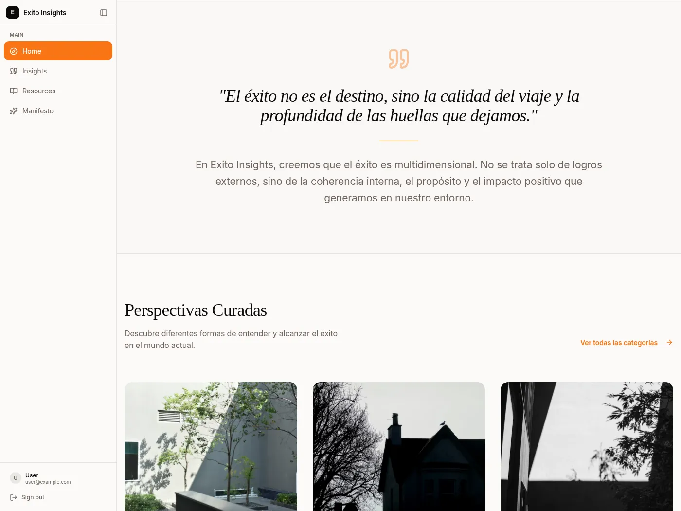 Exito Insights