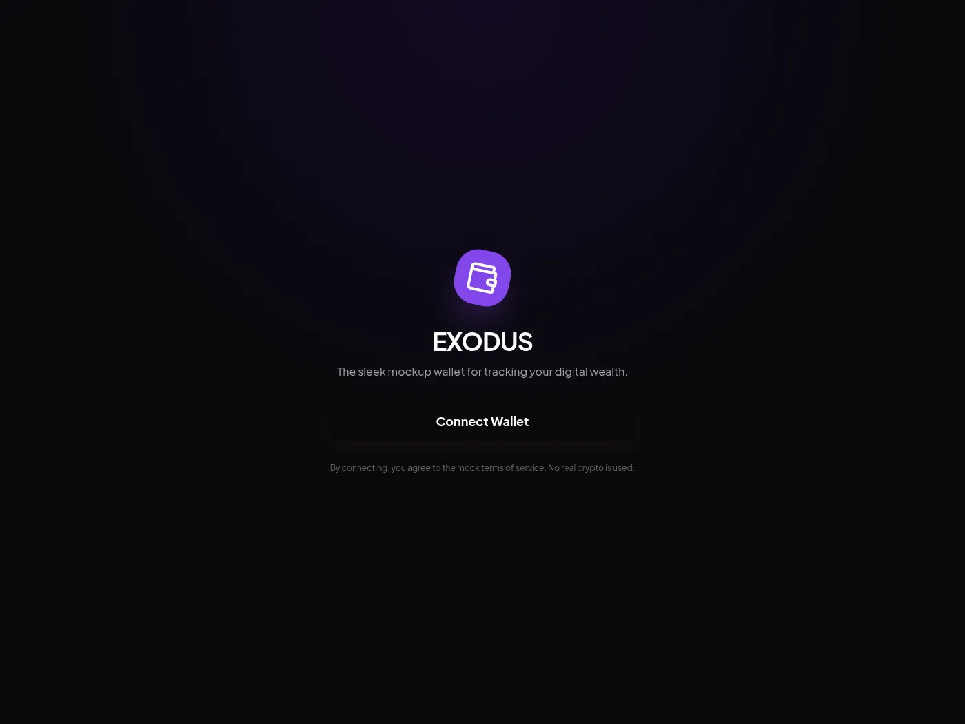 Exodus Wallet Mockup