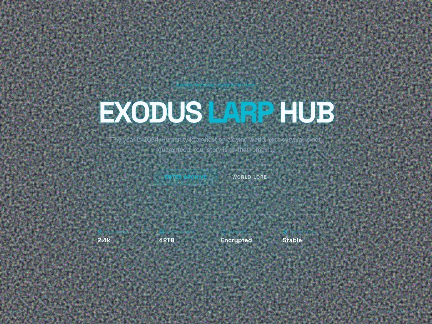 Fake Exodus LARP Hub