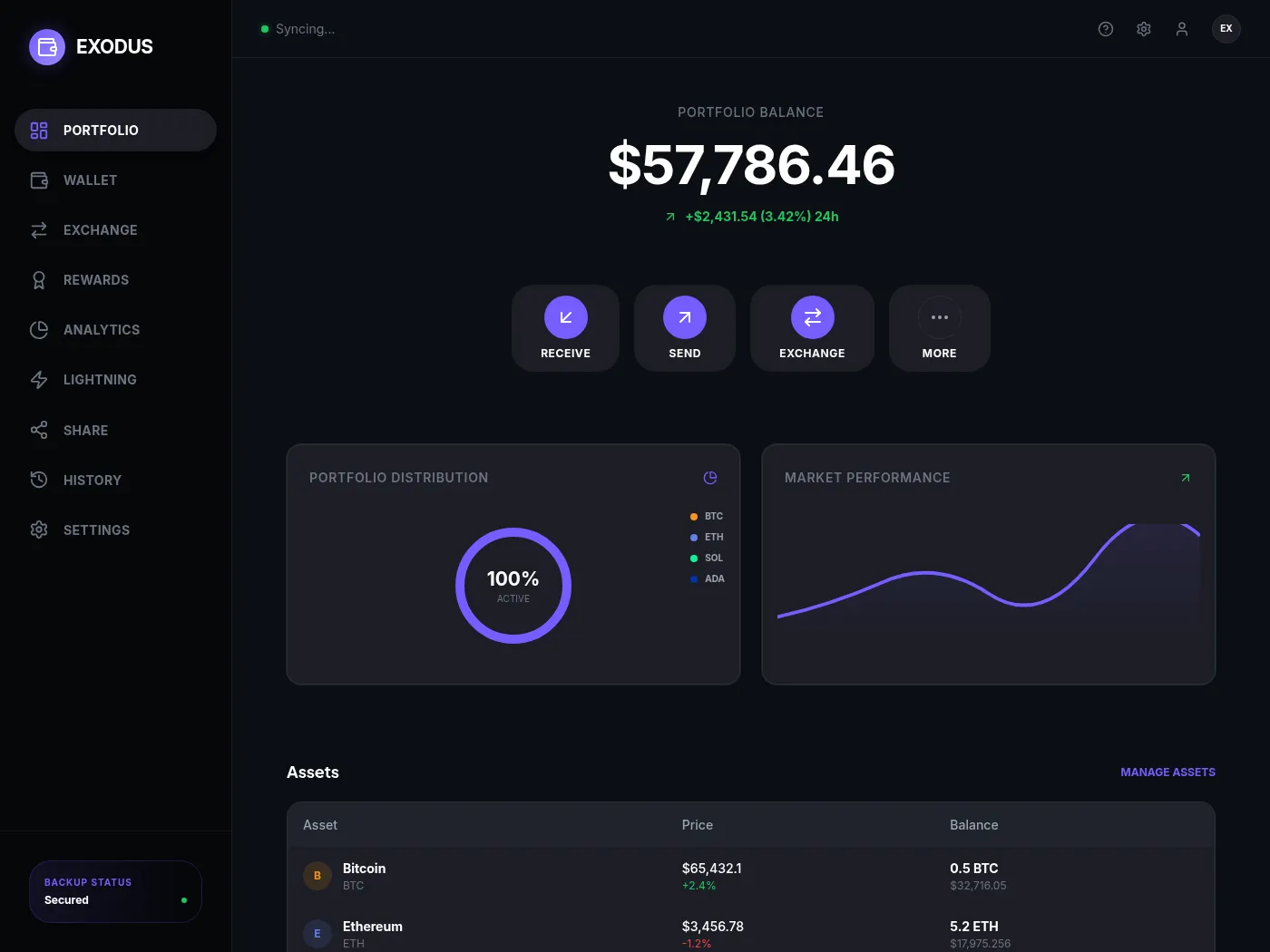 Exodus Wallet LARP Tool
