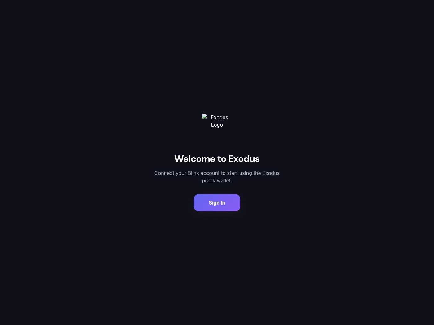 Exodus Prank App