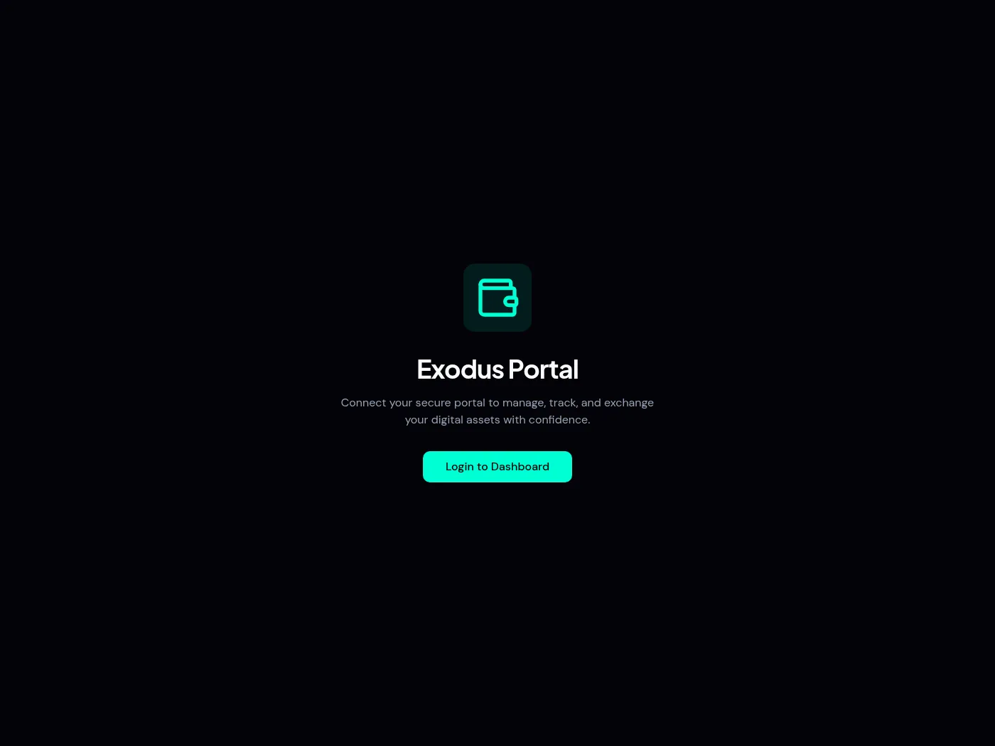 Exodus Wallet Portal