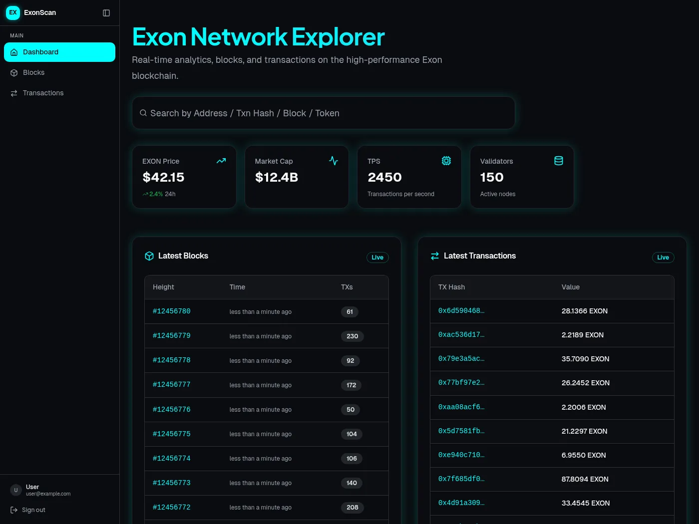 ExonScan Blink Remake