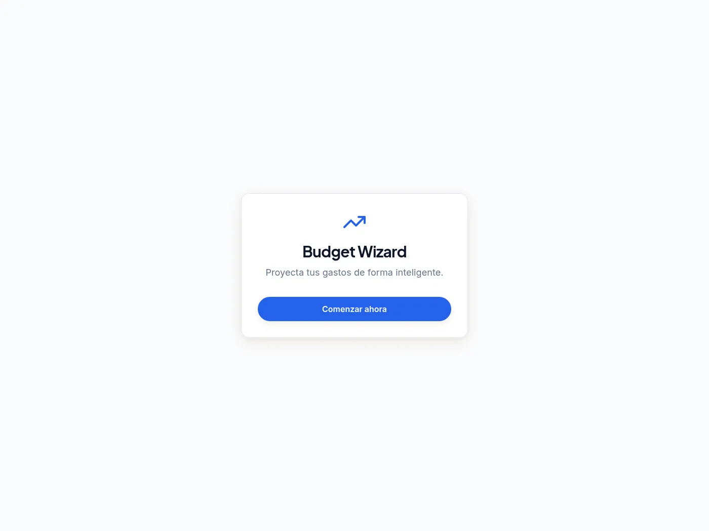 Budget Forecast Wizard