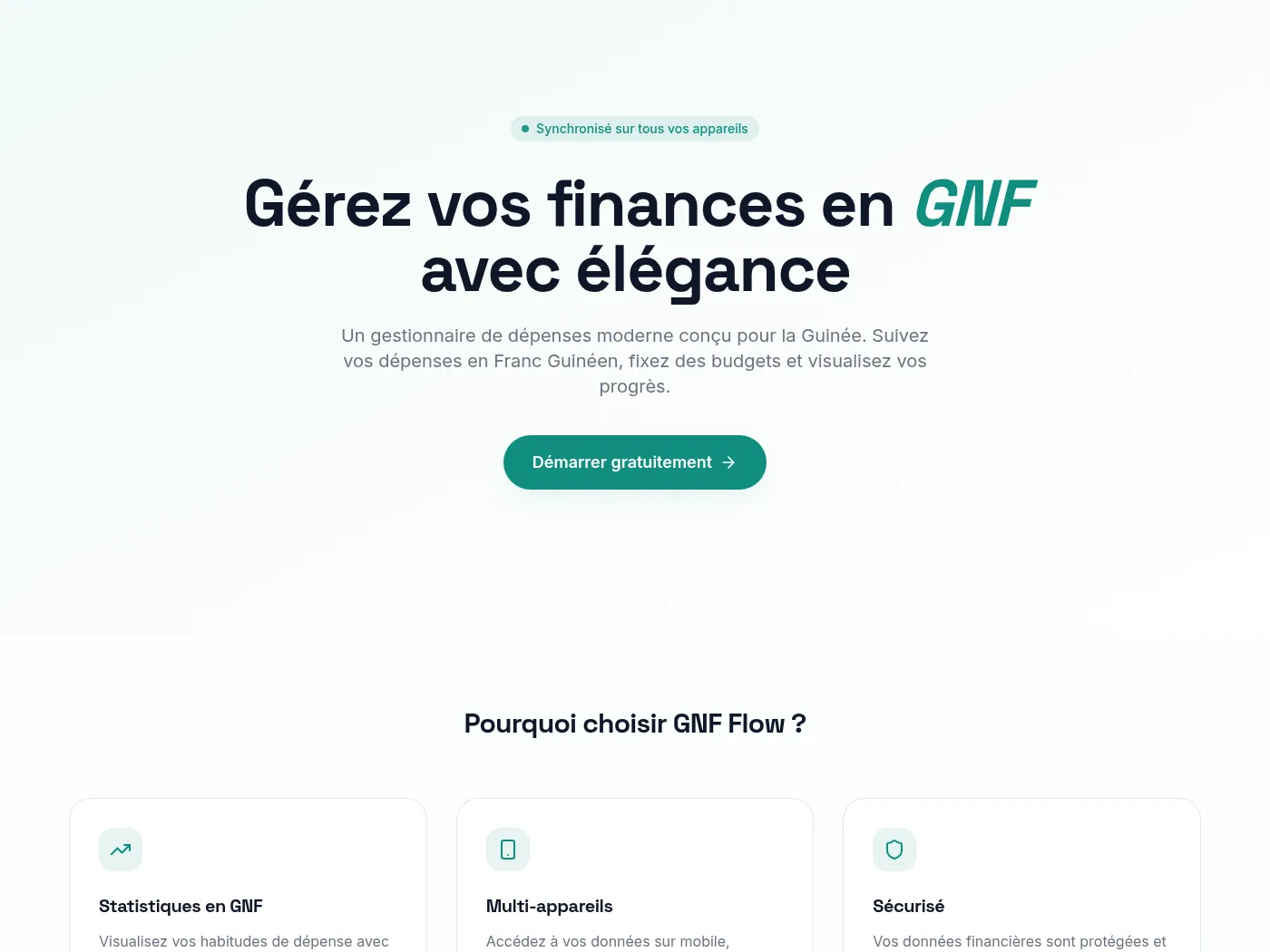 Expense Manager GNF
