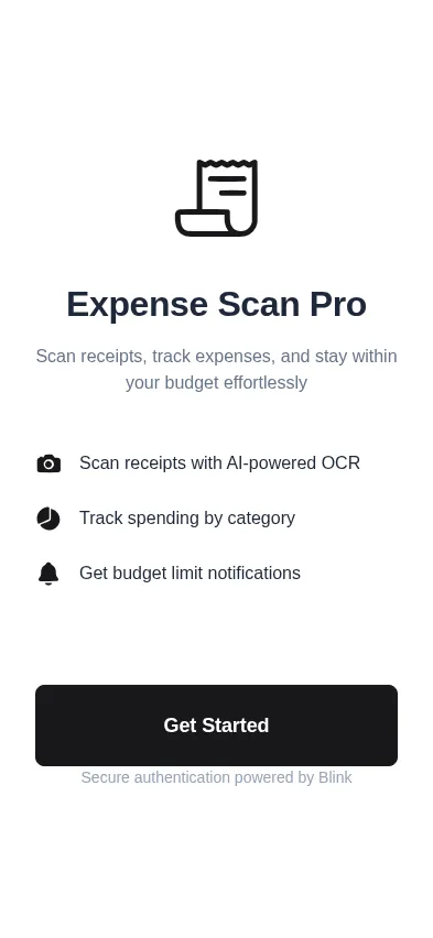 Expense Scan Pro