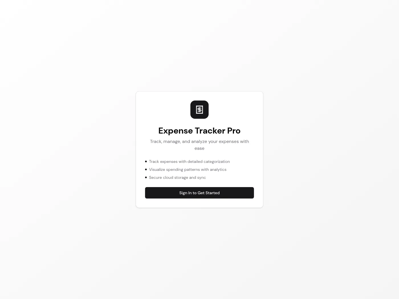 Expense Tracker Pro