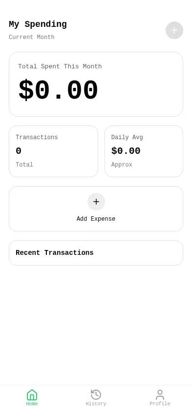 Pocket Expense Tracker