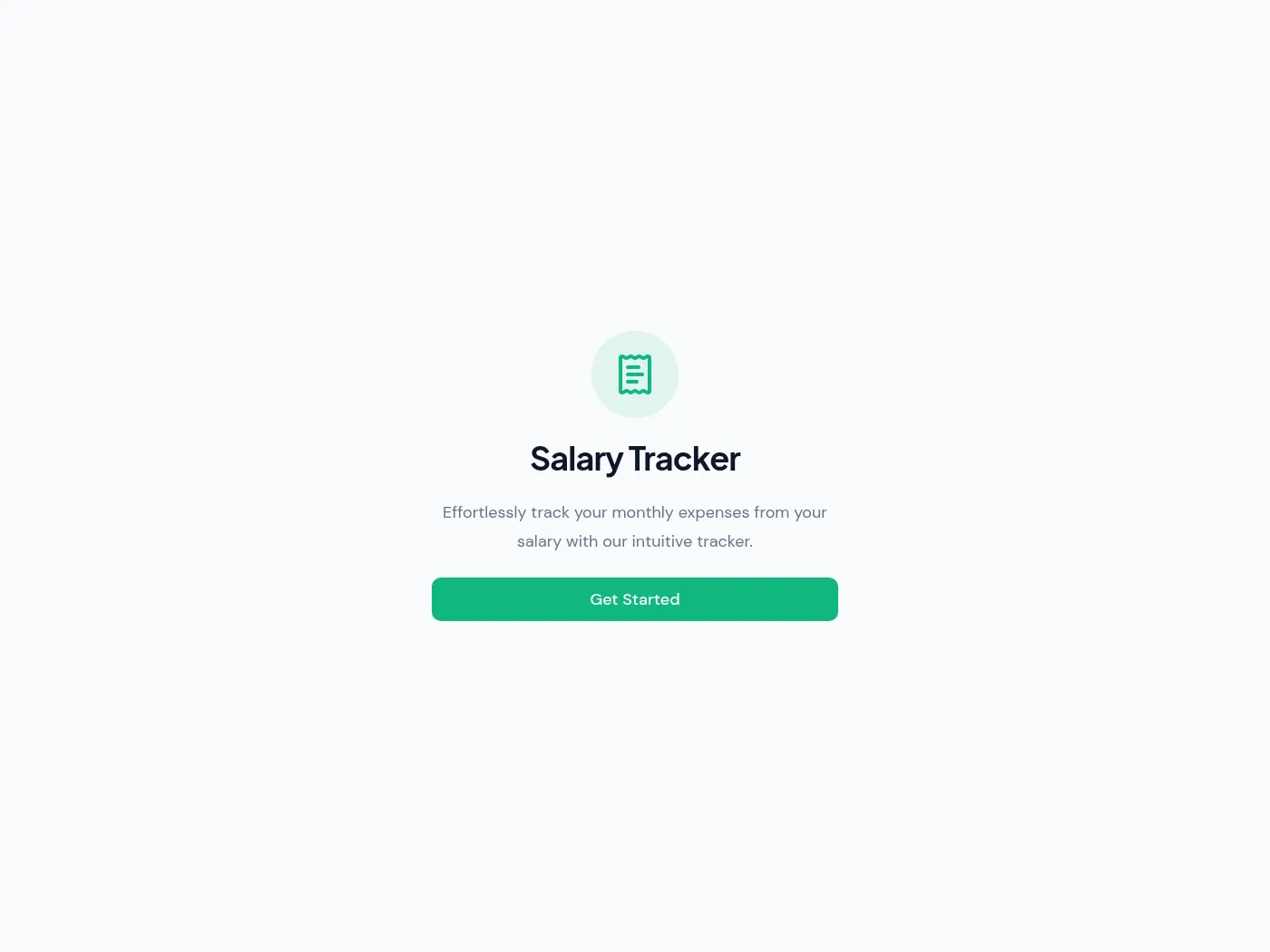 Salary Expense Tracker
