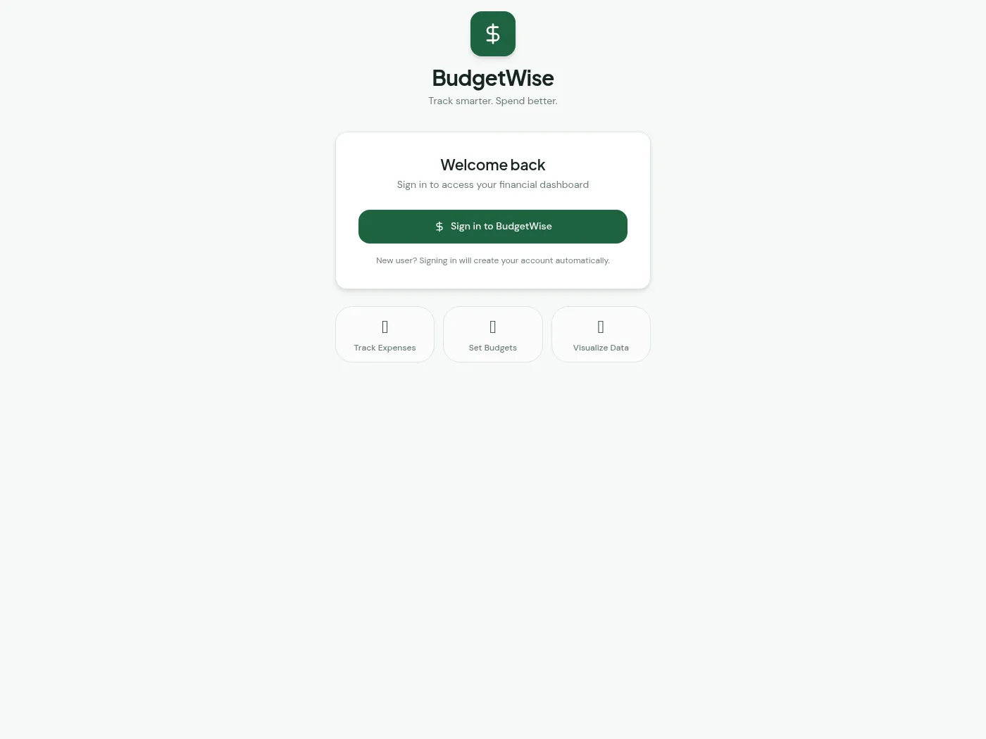 BudgetWise Tracker