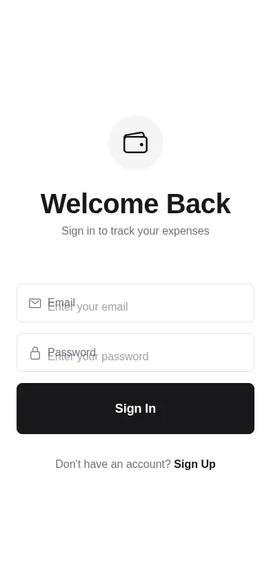 ExpenseMate Tracker
