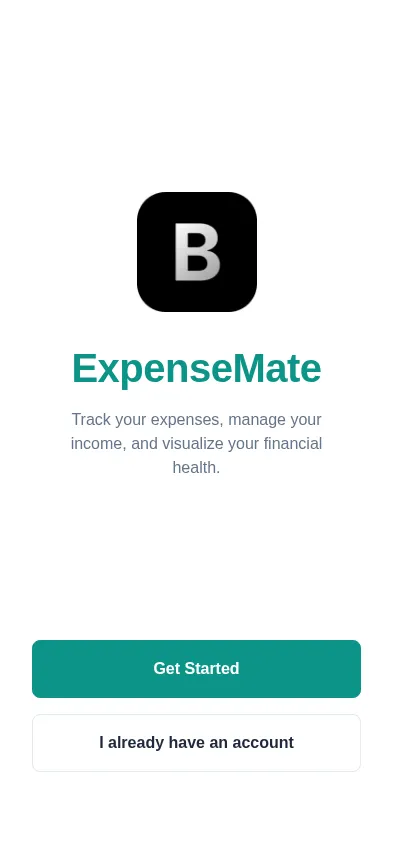 ExpenseMate Mobile