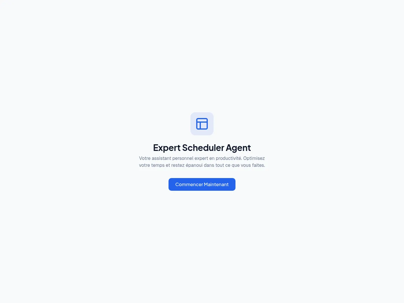Expert Scheduler Agent