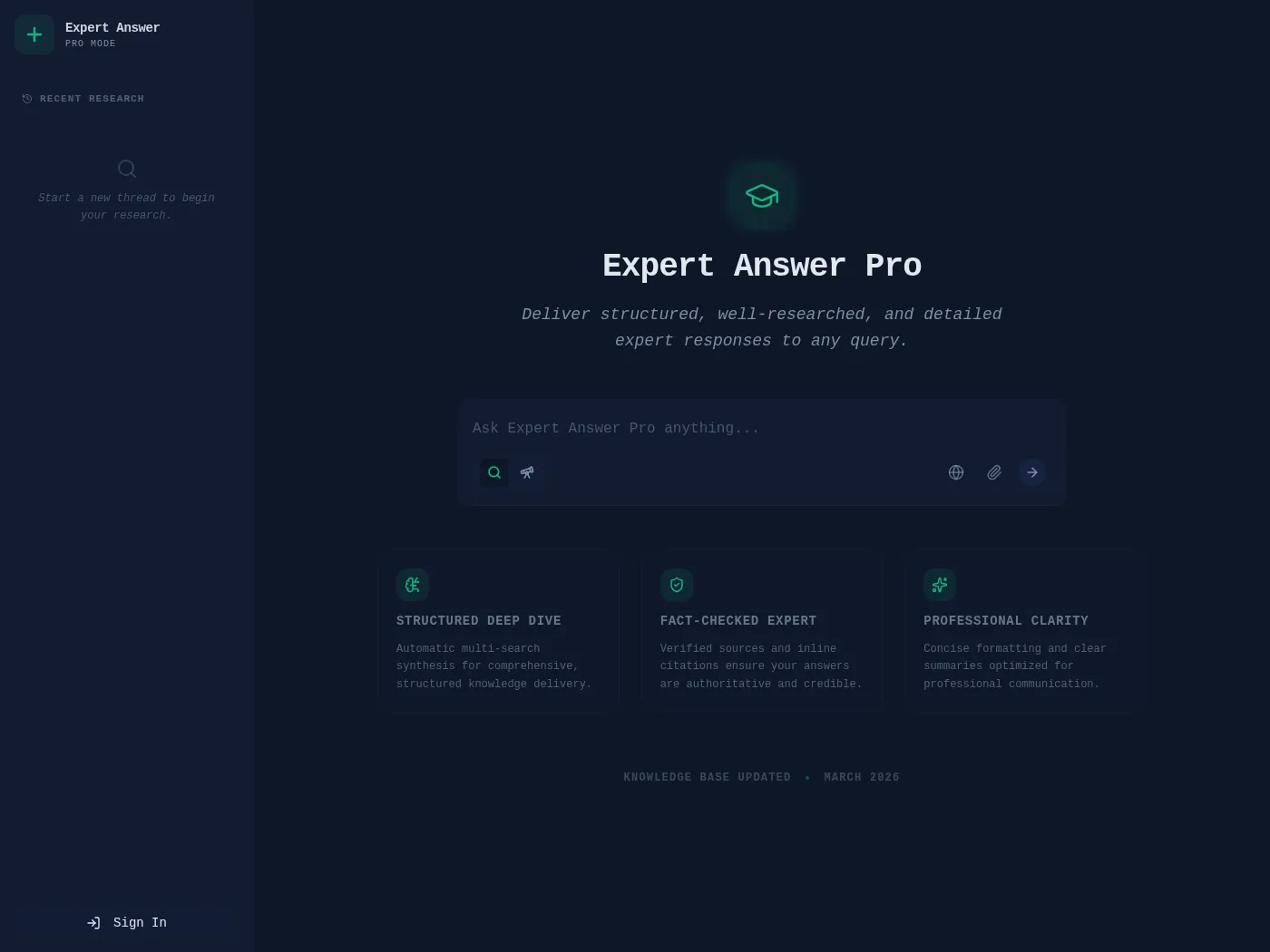 Expert Answer Pro